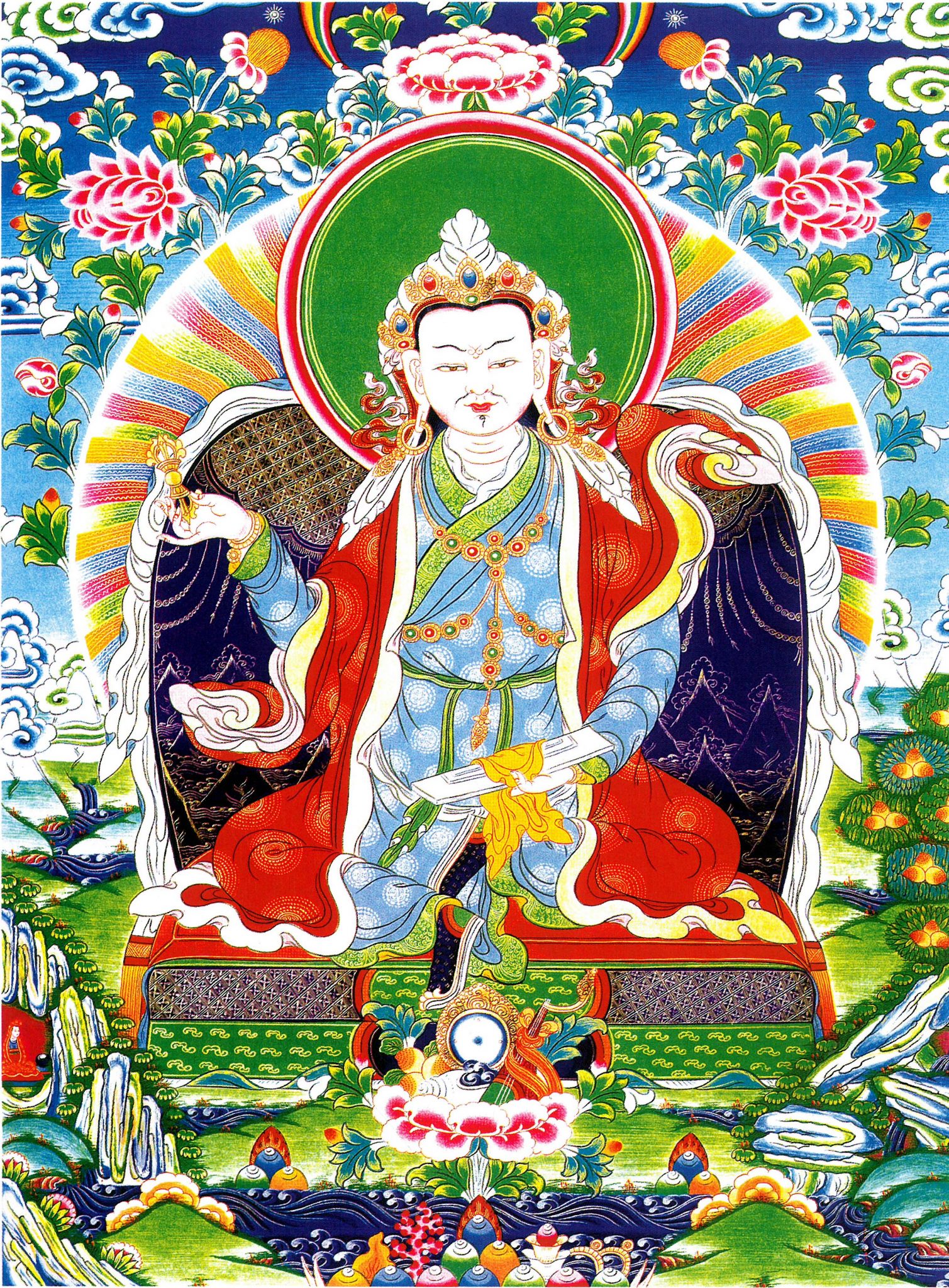 Thangkar Golog - Longchen Nyingthig Vietnam