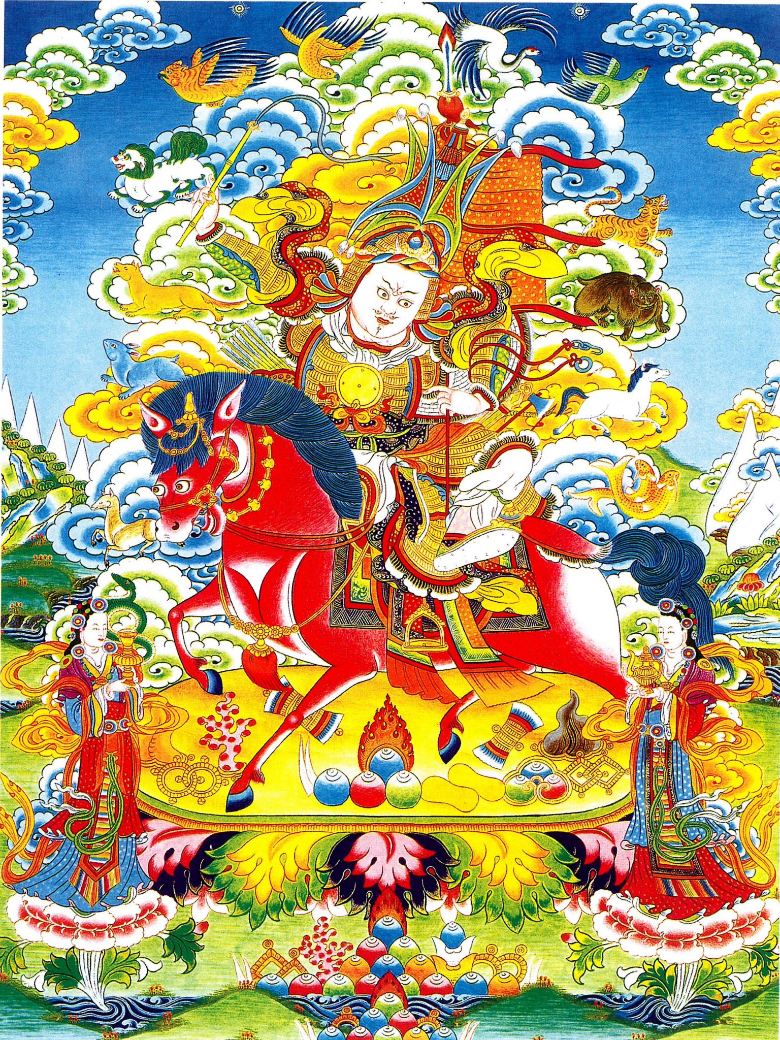 Thangkar Golog - Longchen Nyingthig Vietnam